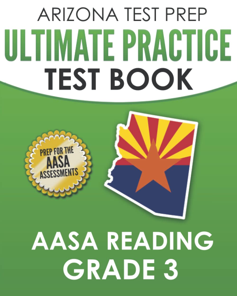 Amazon.com: ARIZONA TEST PREP Ultimate Practice Test Book AASA Reading ...