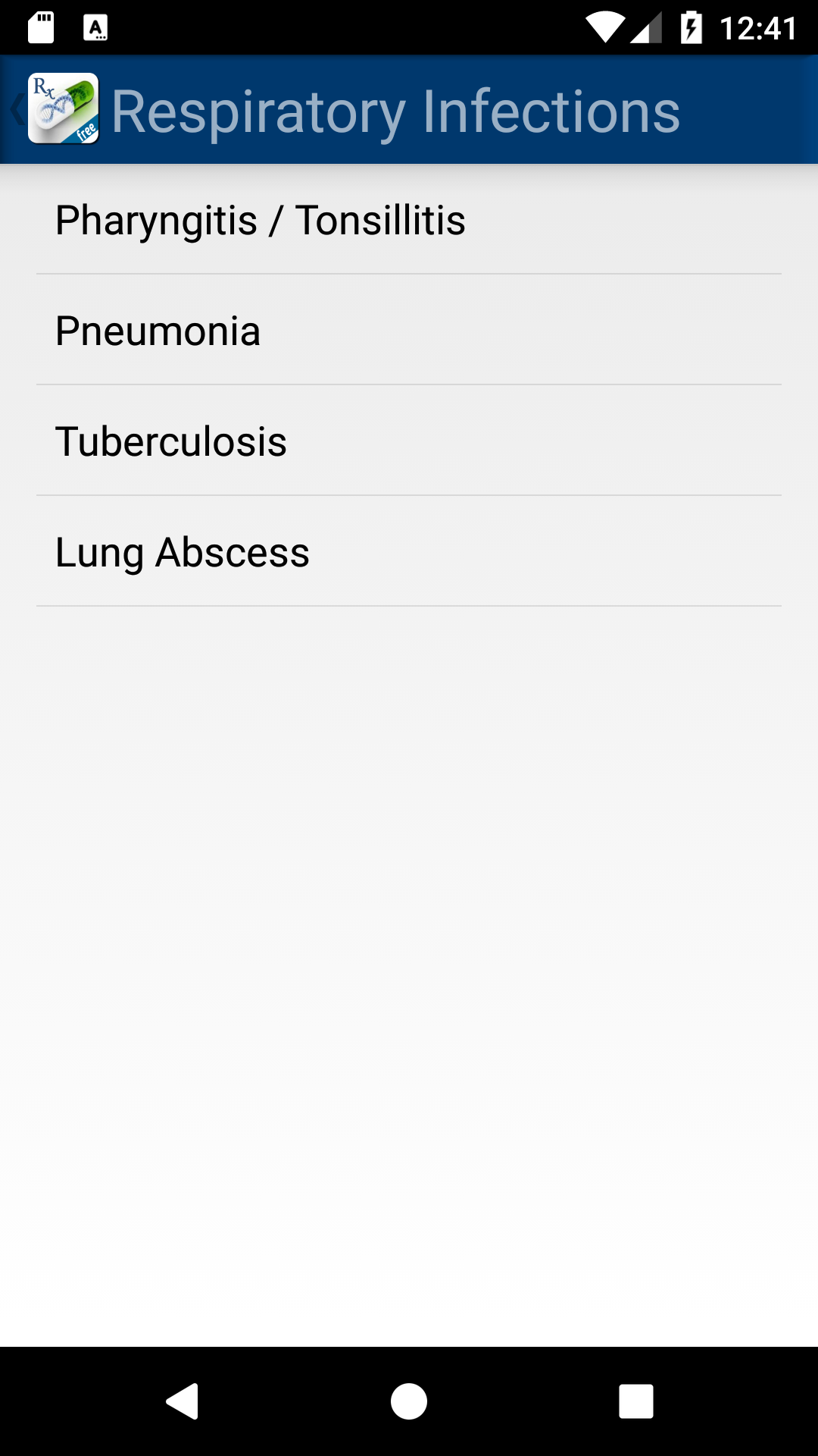 Antibiotics & Infections - App on Amazon Appstore