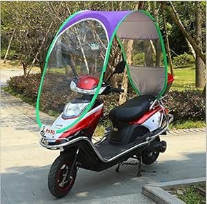 KWAN Motorcycle Canopy Motorbike Roof Motor Bicycle Sun Visor Shade ...