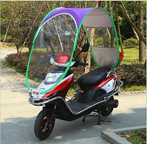KWAN Motorcycle Canopy Motorbike Roof Motor Bicycle Sun Visor Shade ...