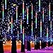 Number-one Meteor Shower Lights, LED Falling Rain Lights 30cm 8 Tube ...