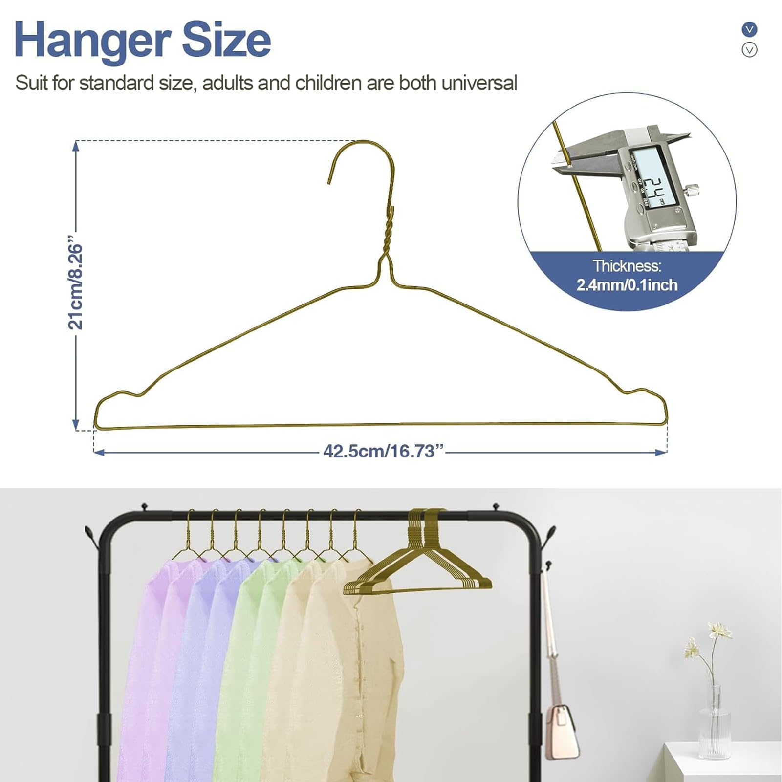 Strut Wire Hanger Drapery Hanger And Tube Combo 18" – Norton Supply