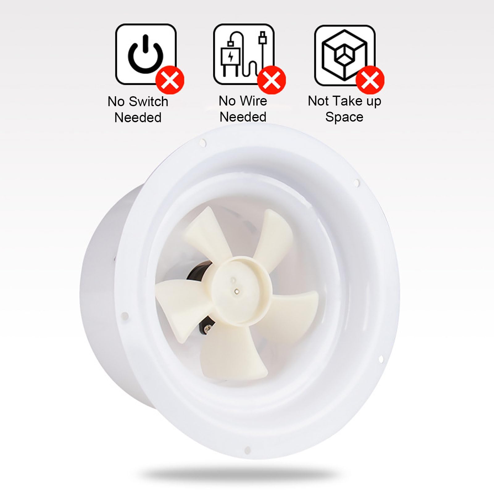 RV Solar Vent Ilation Fan - Solar Powered Ceiling Exhaust Fan For RV ...