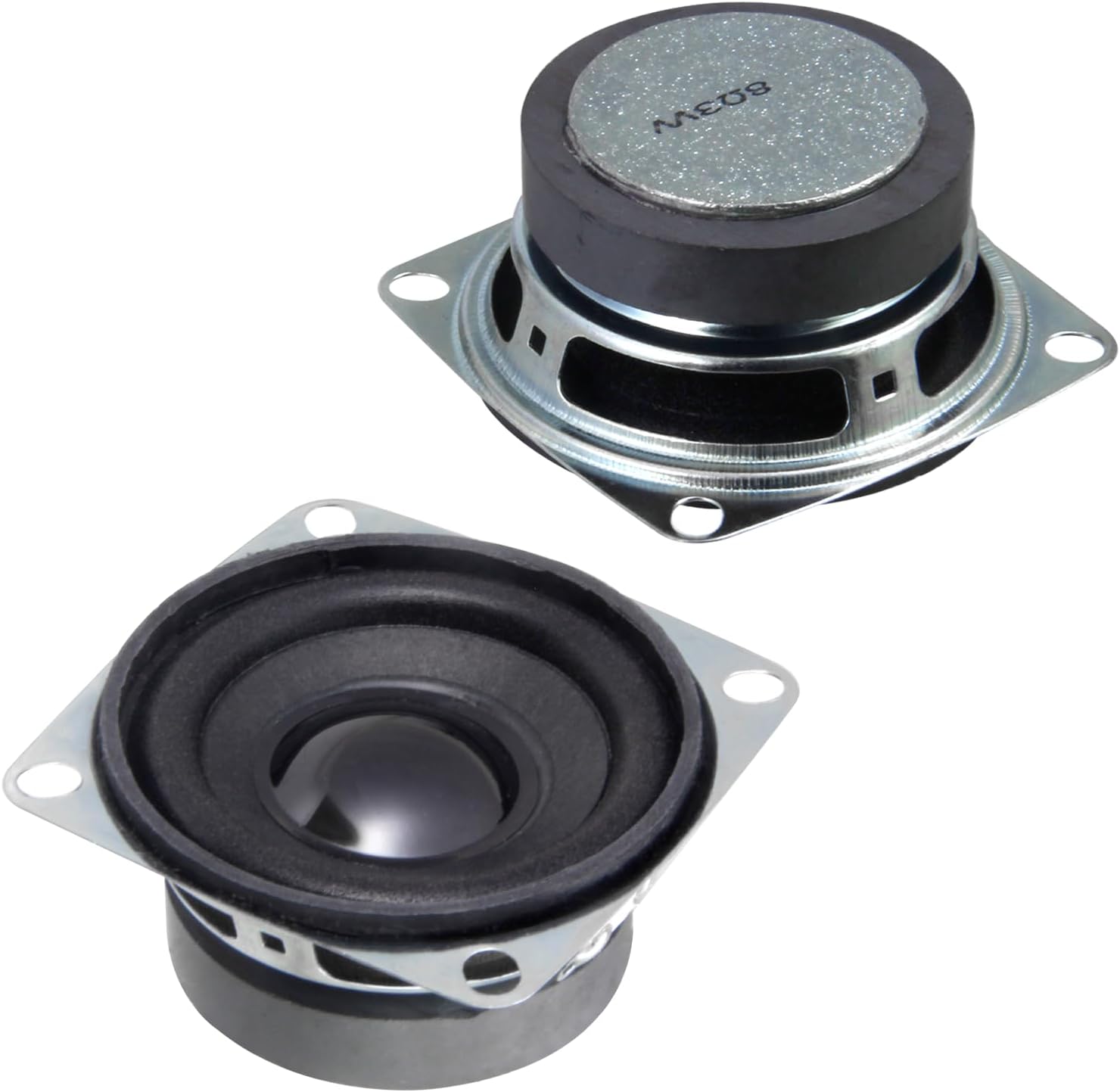 Amazon.com: 2 Pack 1.69" 8ohm 3w Full Range Speakers, DIY Speaker Kit ...