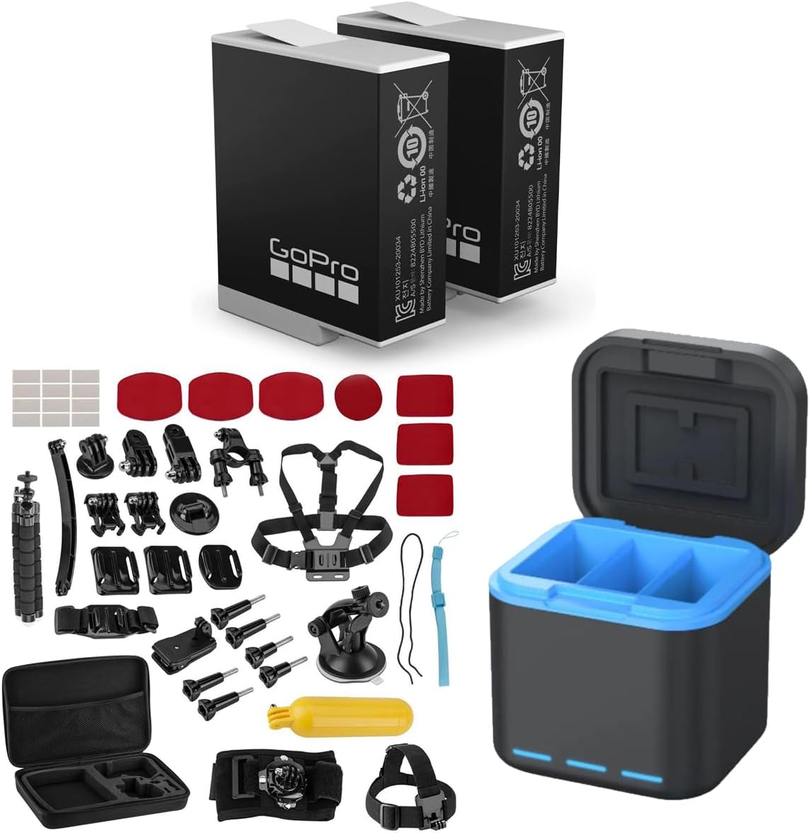 Amazon.com : GoPro Enduro 1720mAh Rechargeable Lithium-Ion Battery for ...