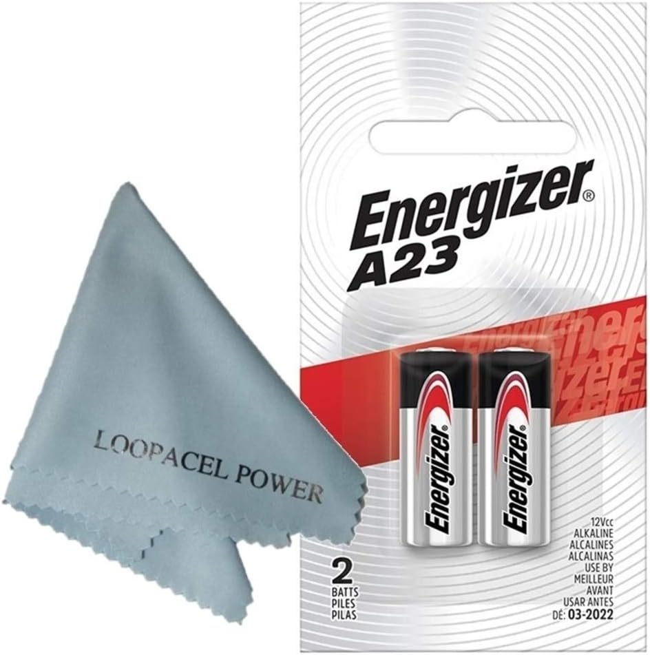 Amazon.com: Energizer A23 Batteries, A23 Battery Alkaline, 2 Count ...
