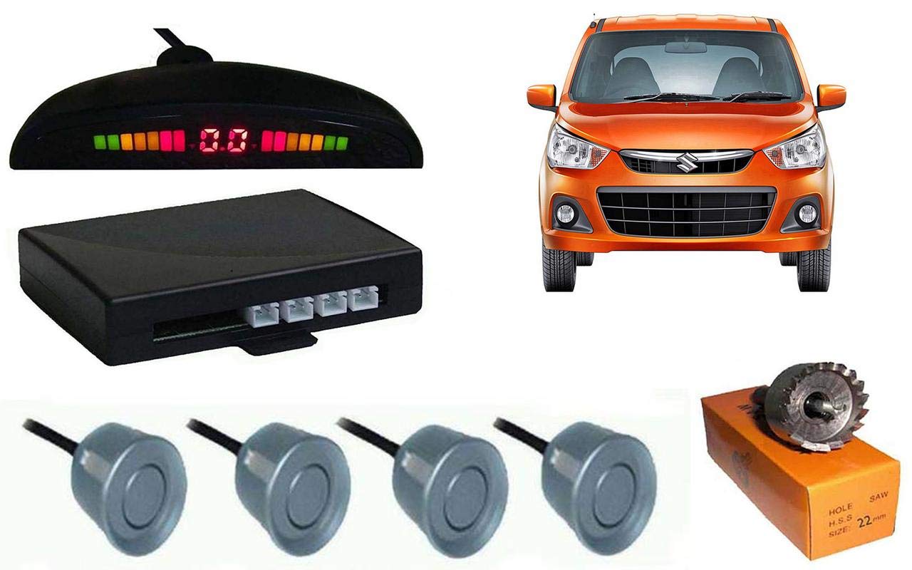 Buy Auto Pearl - Silver Car Parking Reverse Sensors (Set of 4 ...