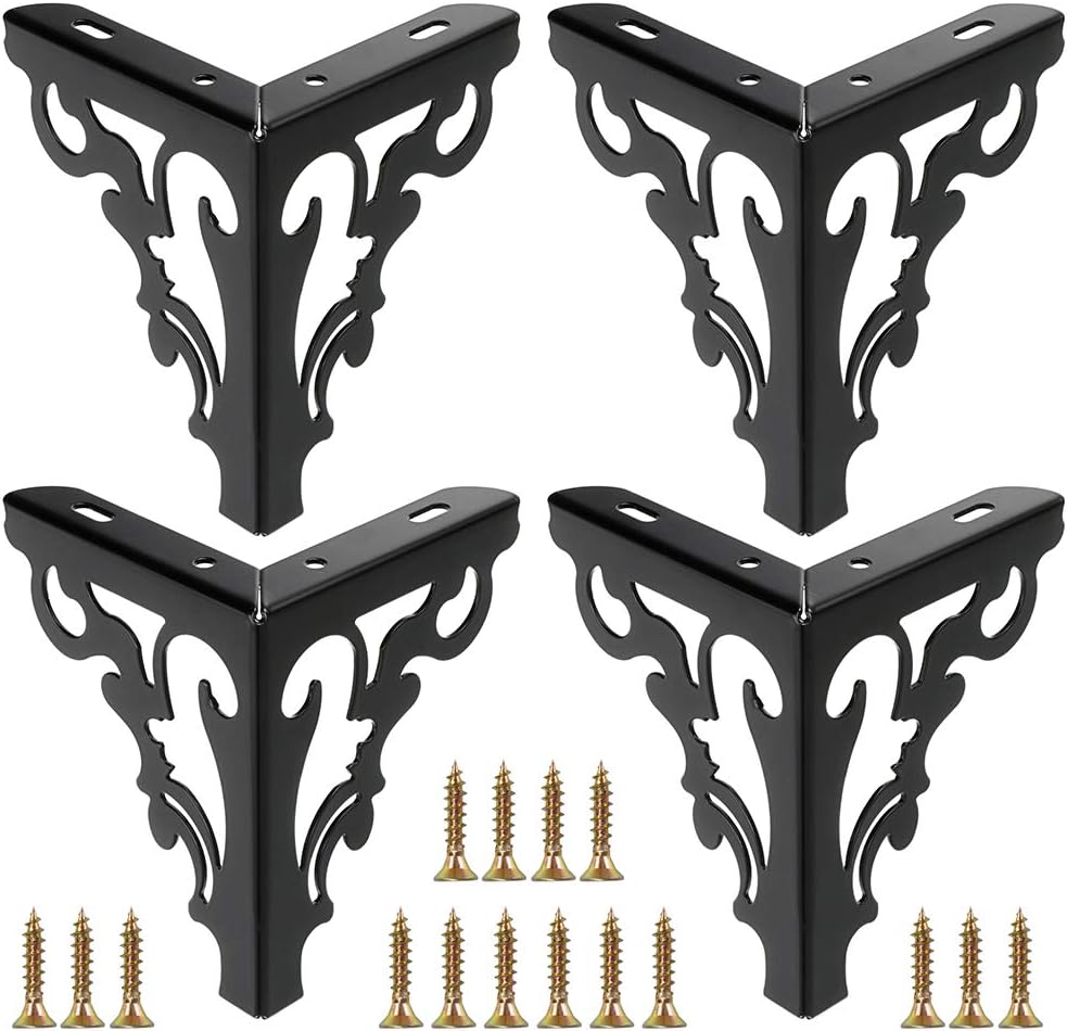 Amazon.com: OwnMy 4pcs Metal Furniture Legs Feet, Modern Sofa Cabinet ...