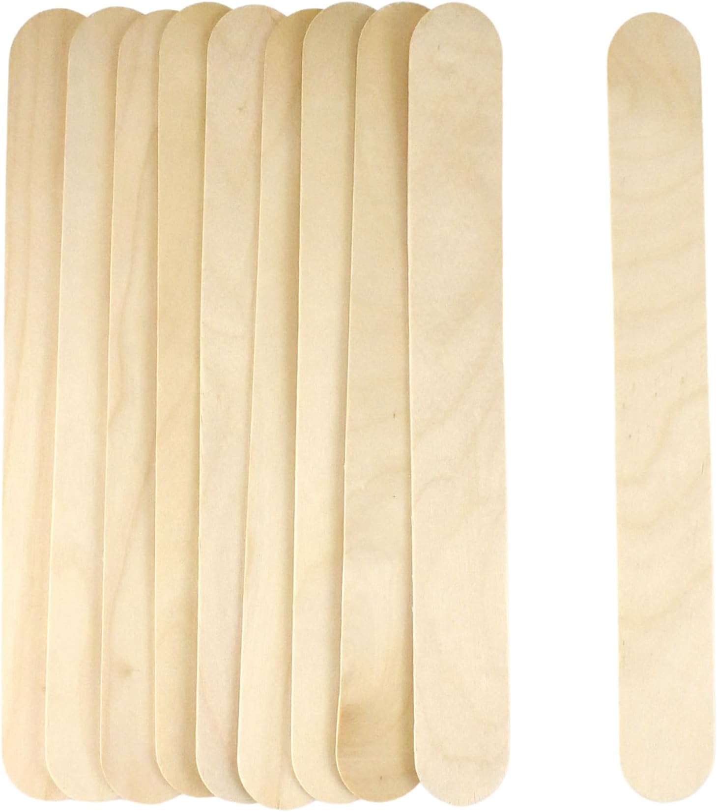 Amazon.com: Homeford Extra Large Wood Craft Sticks, Natural, 10-Inch ...