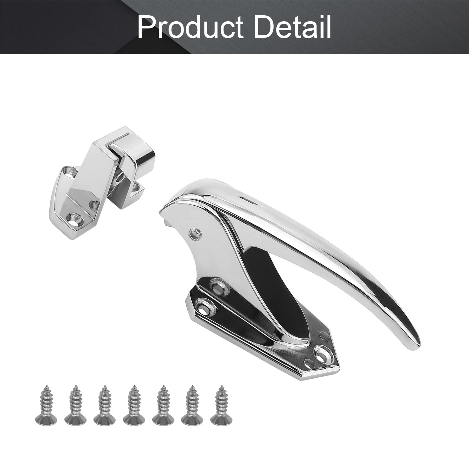 Snapklik.com : Adjustable Latch Spring Loaded Walk In Freezer Cooler ...