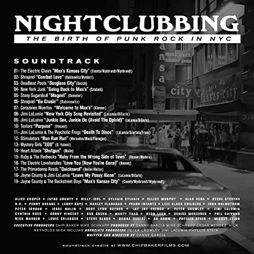 Amazon.com: Nightclubbing: The Birth Of Punk In NYC (Soundtrack ...