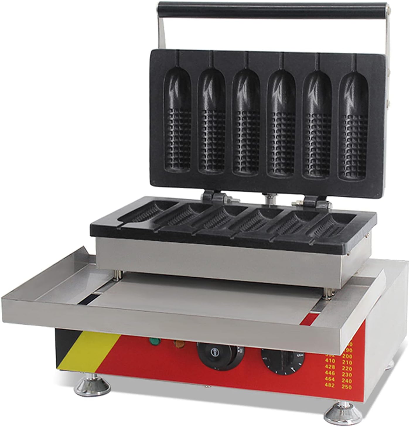 Amazon.com: TECHTONGDA Commercial Electric Corn Hot Dog Machine, 6pcs ...