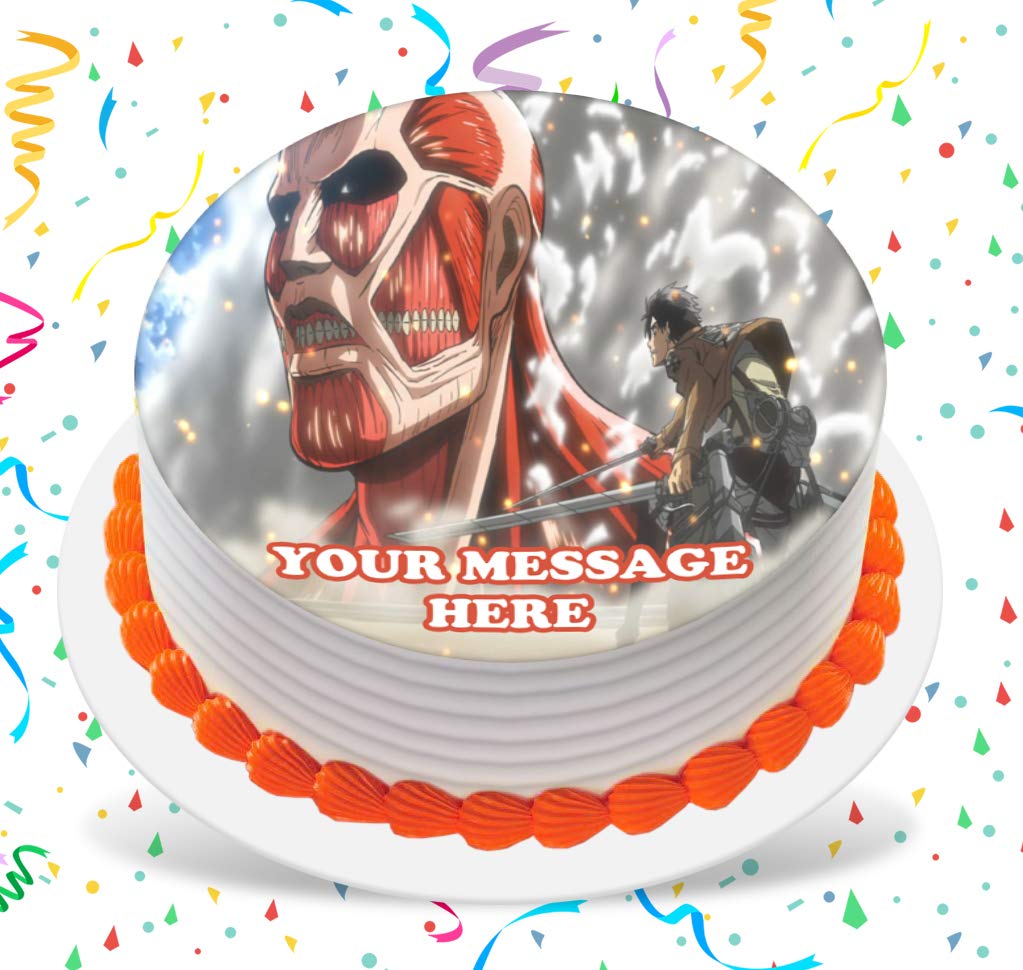 Attack On Titan Birthday Cake