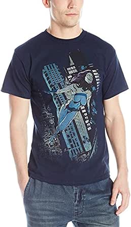 Amazon.com: Marvel Men's Jess In Flight T-Shirt, Navy, Medium ...