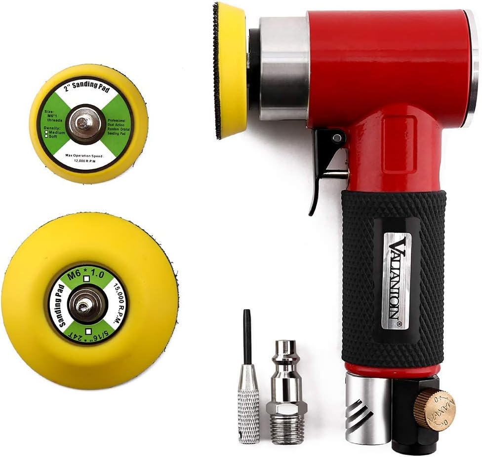 Amazon.com: 2" and 3" Random Orbital Air Mini Sander, Pneumatic Sander ...