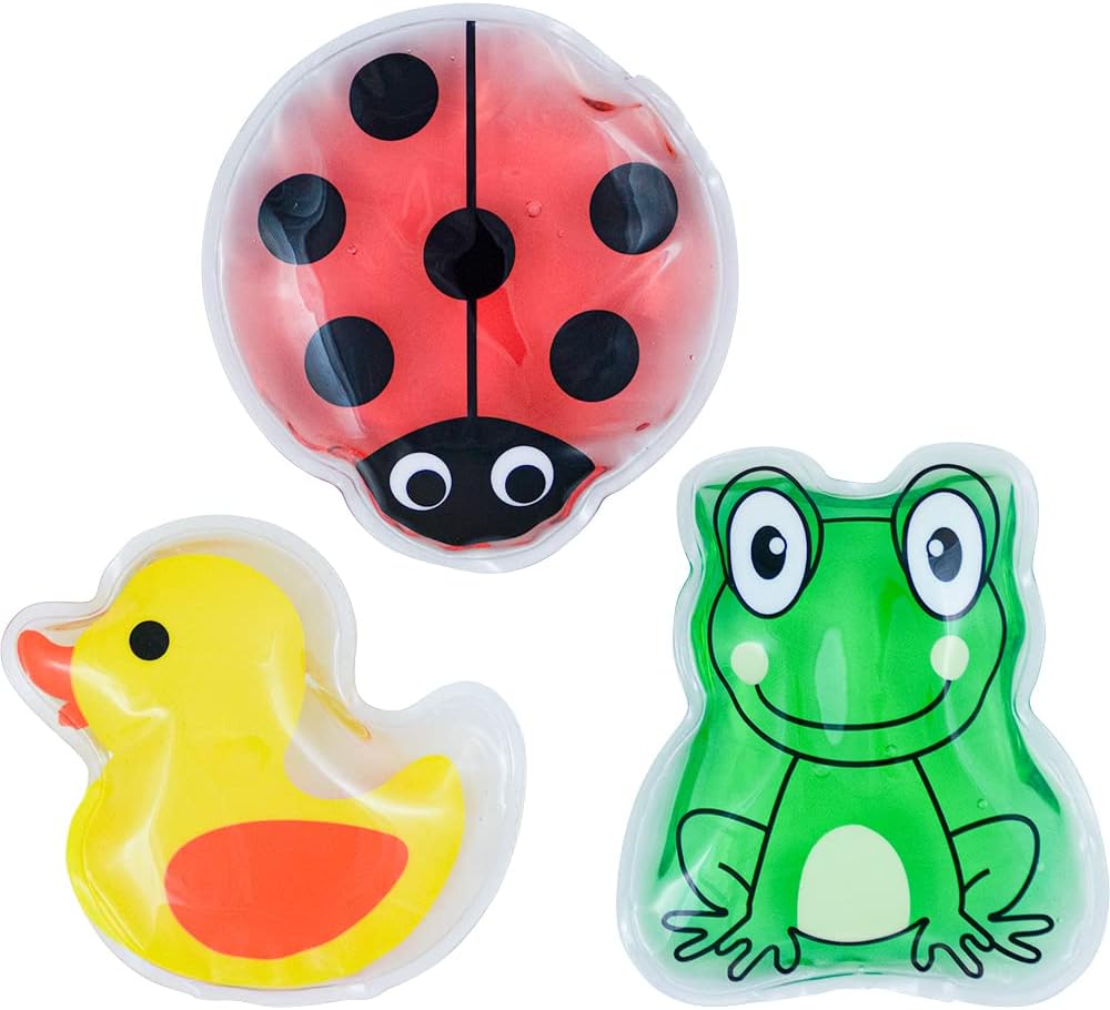 Safety First Aid Group HypaGel Kids Gel Reusable Ice Packs (Hot or Cold ...