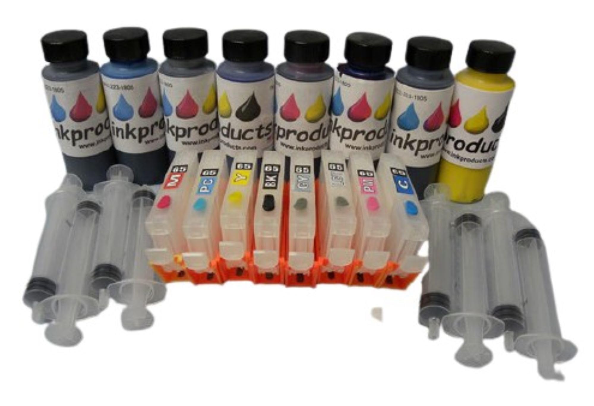 Amazon.com: Ink Refill Kit Compatible for Pixma Pro 200 Printer with 1 ...