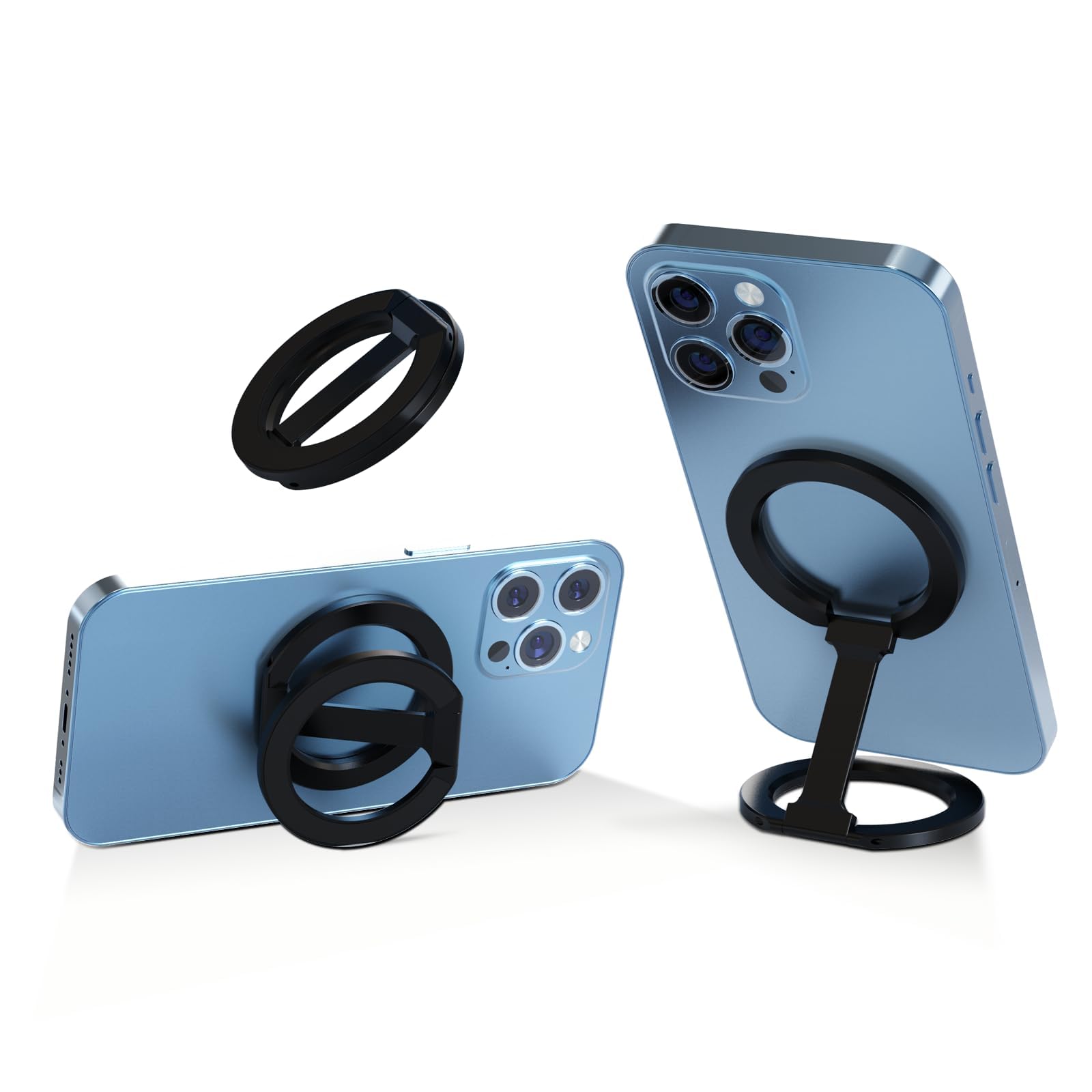 Amazon.com: SuperMarons Dual Magnetic Phone Holder for Car,Gym Phone ...