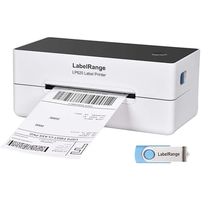 Buy LabelRange Label Printer 300DPI Commercial Grade Direct Thermal Label Printer Great For buy-labelrange-label-printer-300dpi-commercial-grade-direct-thermal-label-printer-great-for