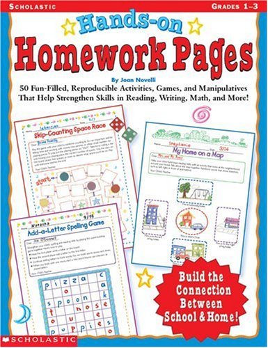 Buy Hands-On Homework Pages: 50 Fun-Filled, Reproducible Activities ...