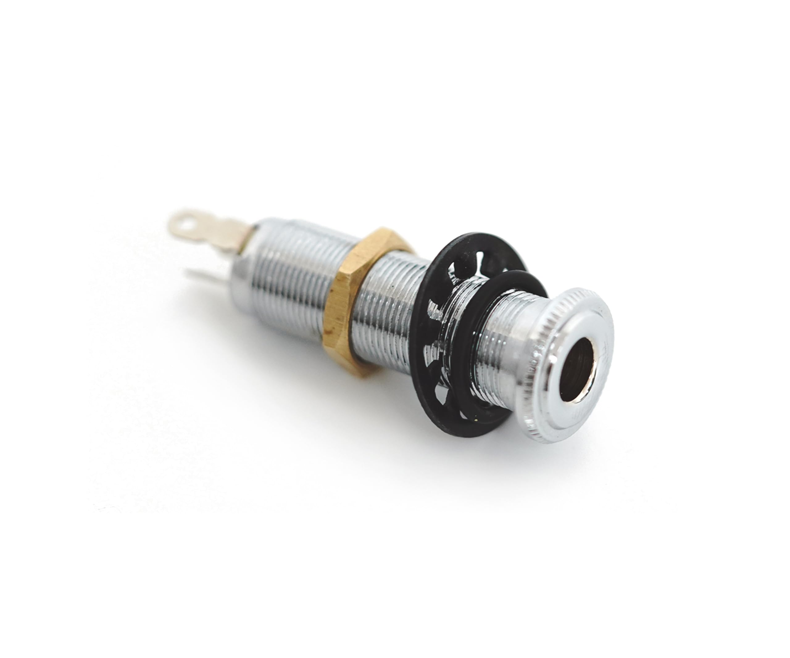 Snapklik.com : Guyker Stereo Long Threaded Output Jack - Pro Metal ...