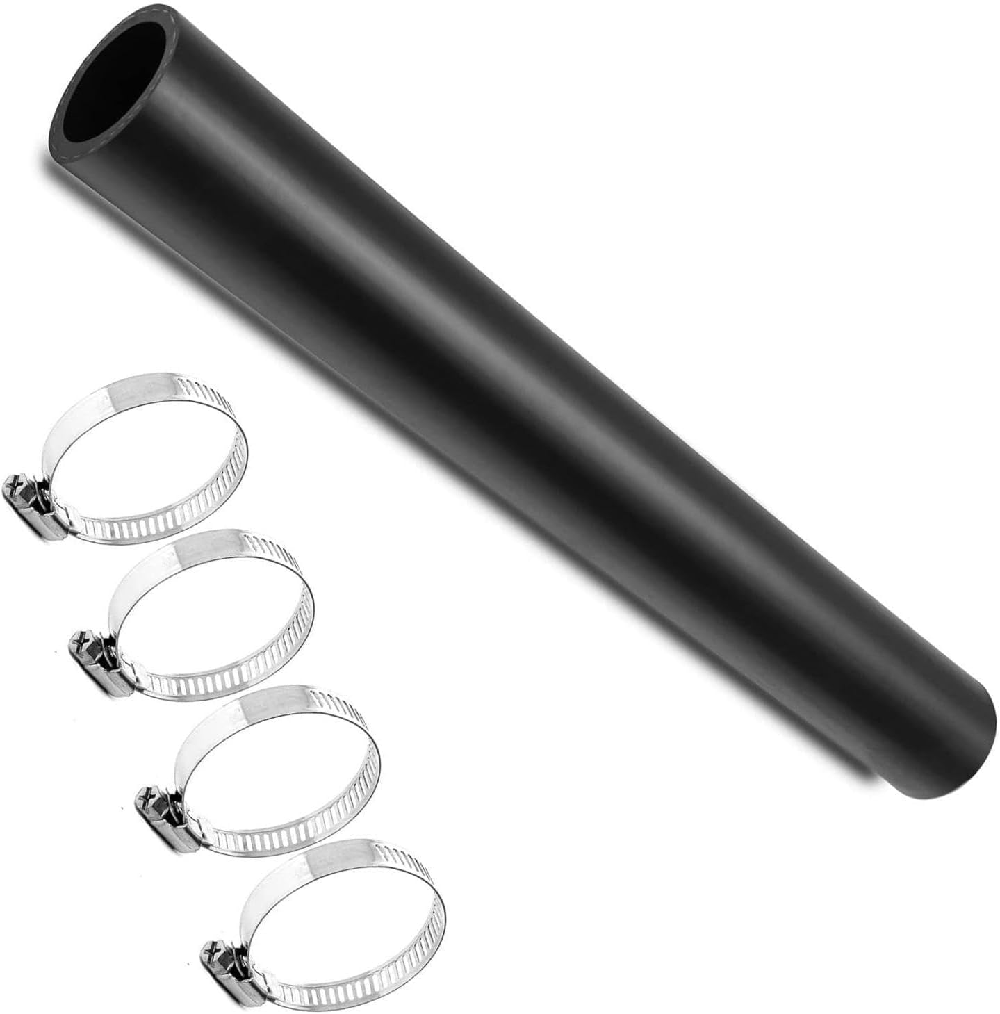 Amazon.com: 2" ID Gasoline Fuel Filler Neck Hose with 4 Clamps - 15 7/8 ...