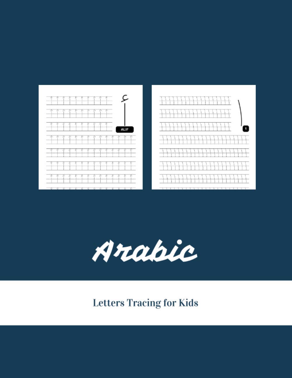 Buy Arabic Letters Tracing for Kids: Arabic Alphabet Workbook Practice ...