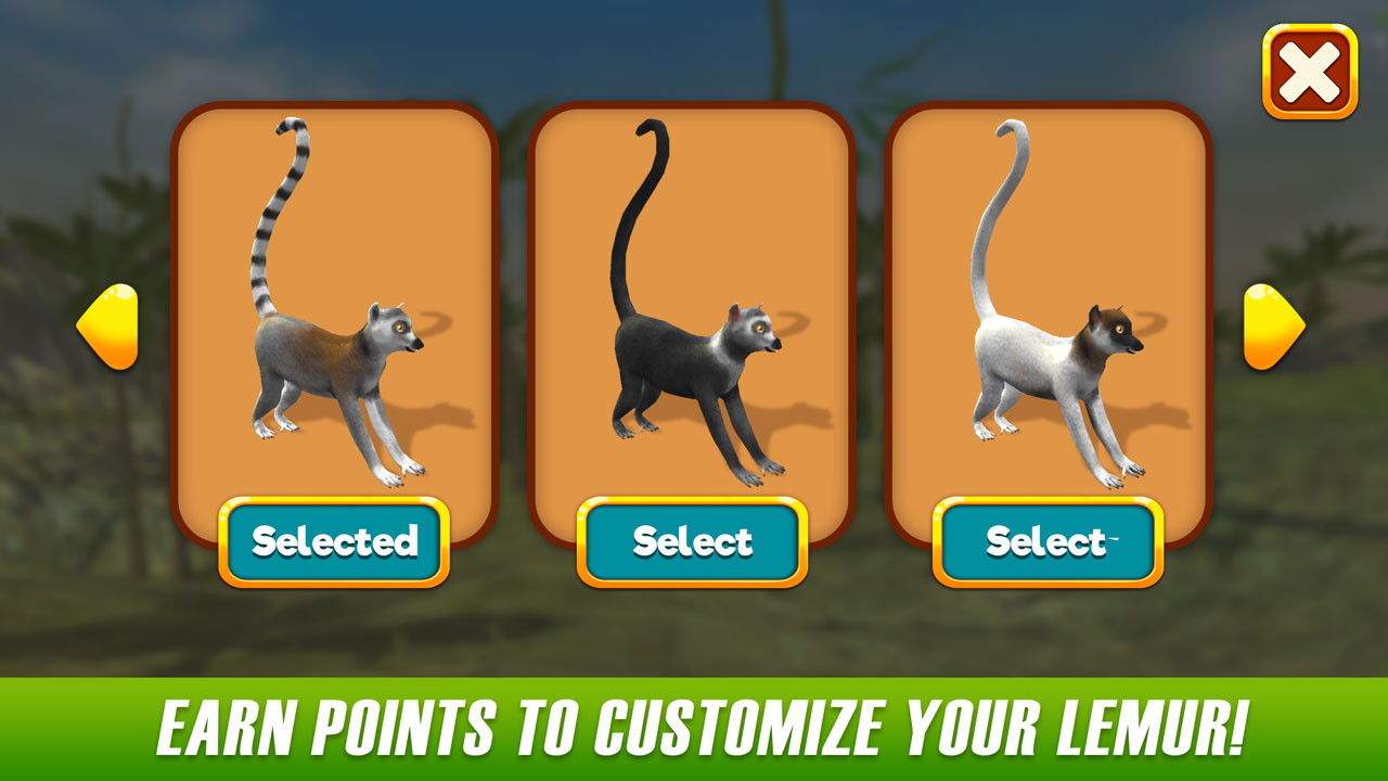Exotic Lemur Life Simulator 3D - App on Amazon Appstore