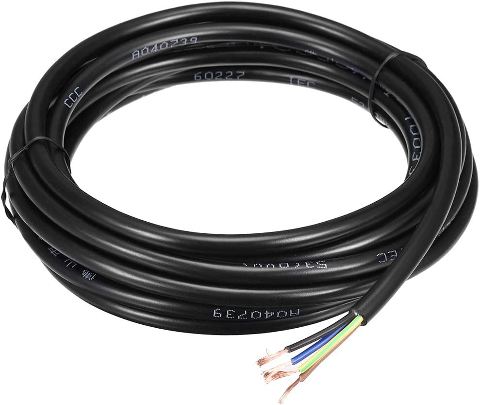 uxcell RVV Wire Cable Extension Cord Stranded PVC Cord Copper Wire ...