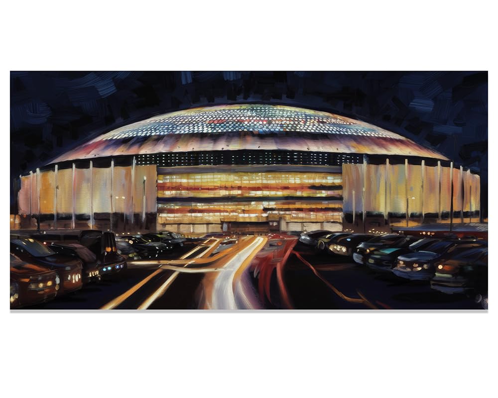Amazon.com: Houston Astrodome: 24x48 Extra Large Unframed Print Poster ...