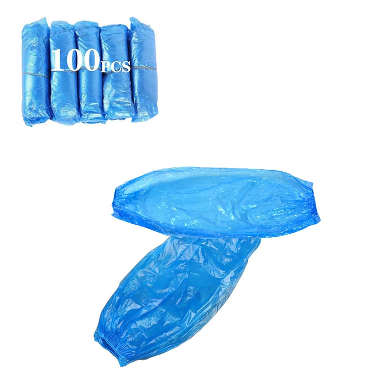 Aisetmoon 100 Pcs Disposable Oversleeves Covers, Plastic Oversleeves ...