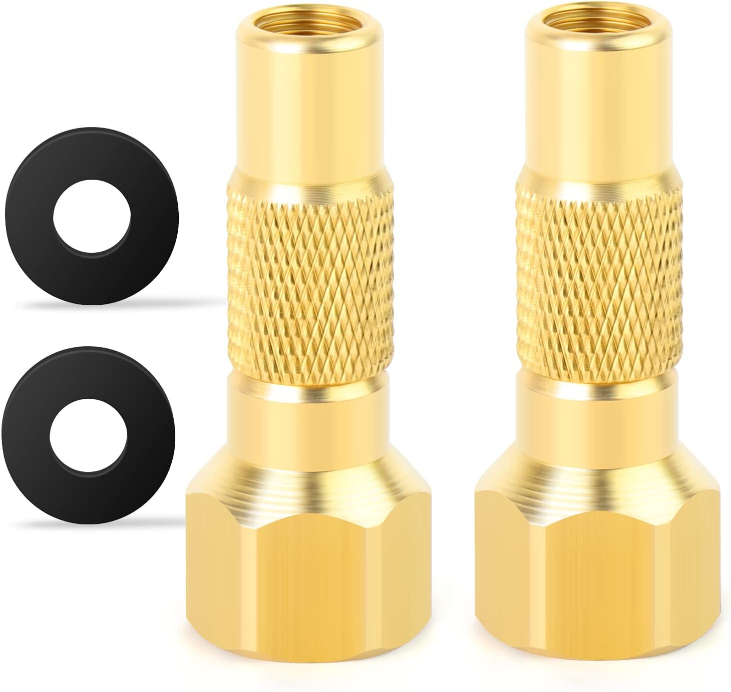 Amazon.com: Bstenky 3Pcs Air Chucks for Tires,Brass Screw On Tire ...