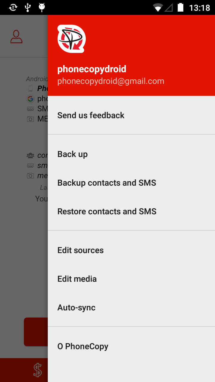 PhoneCopy: Backup & Restore - App on the Amazon Appstore