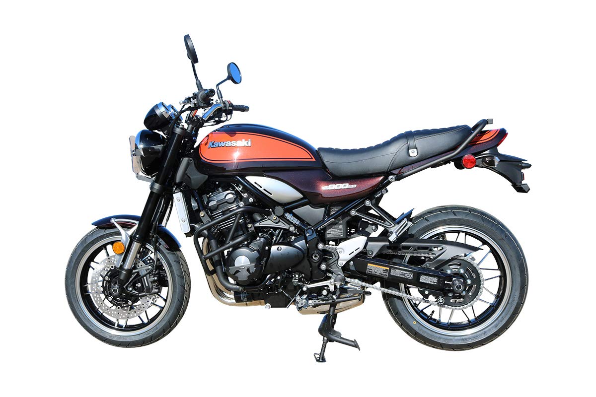 T-Rex Racing Passenger Back Rest & Grab Bar Luggage Rack for Kawasaki ...