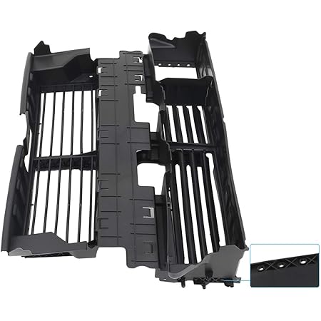 Amazon.com: CCIYU Active Grille Radiator Shutter Assembly Compatible ...