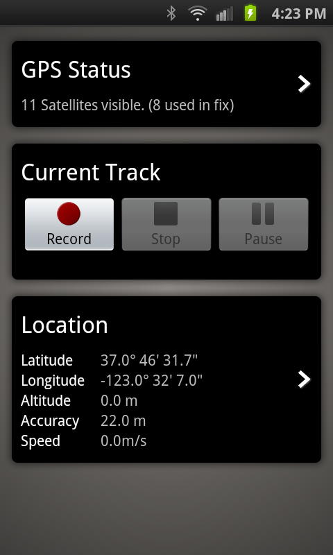GPS Track Recorder-Amazonアプリストアのアプリ