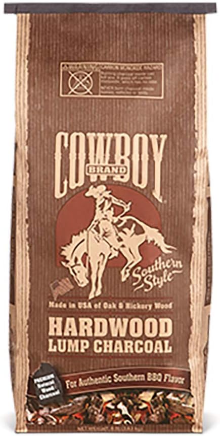Amazon.com : Cowboy 29088 Hardwood Lump Charcoal, 8.8-Pound : Outdoor ...