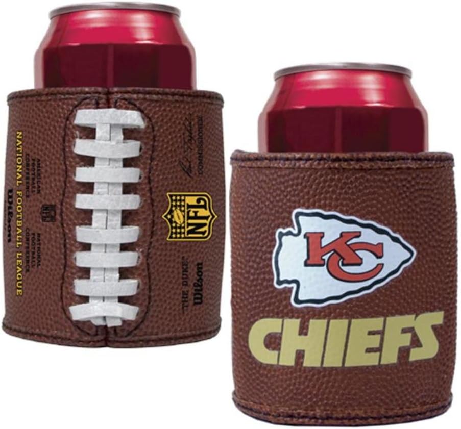 Amazon.com : Kansas City Chiefs Football Can Cooler : Sports Fan ...