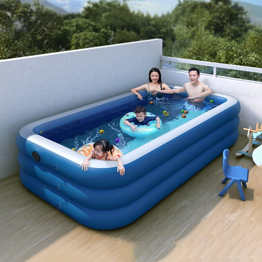 inflatable pool Con bomba inflable gratis, piscinas familiares de ...