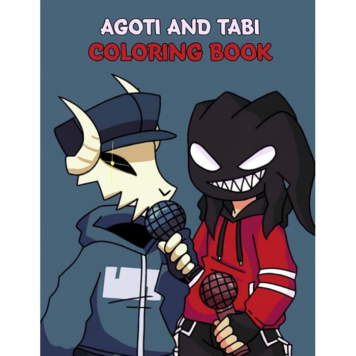 Buy Agoti And Tabi coloring book: 30 Pages of High Quality coloring ...