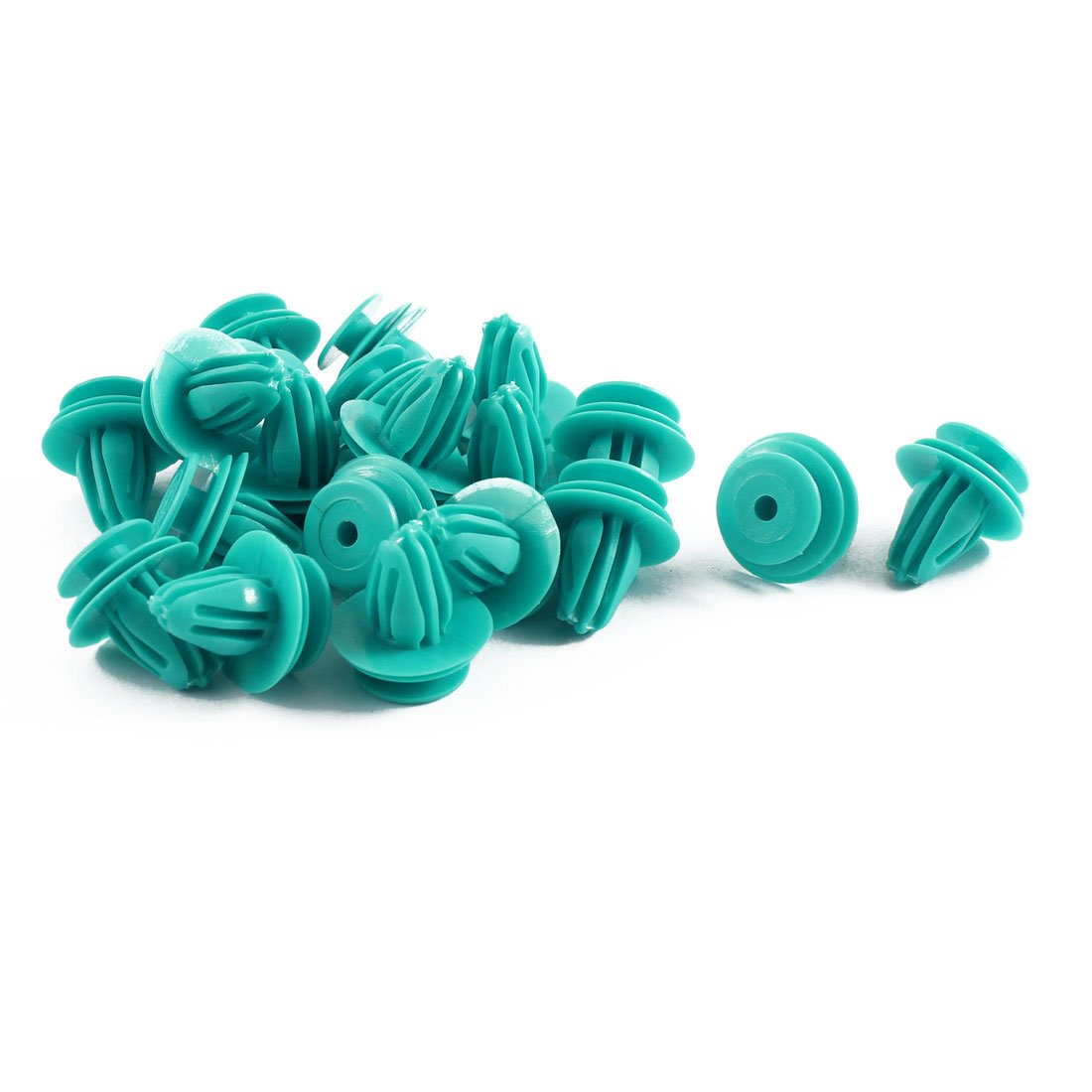 Amazon.com: uxcell 20 Pcs Blue Plastic Splash Clips 9mm x 13mm x 17mm ...