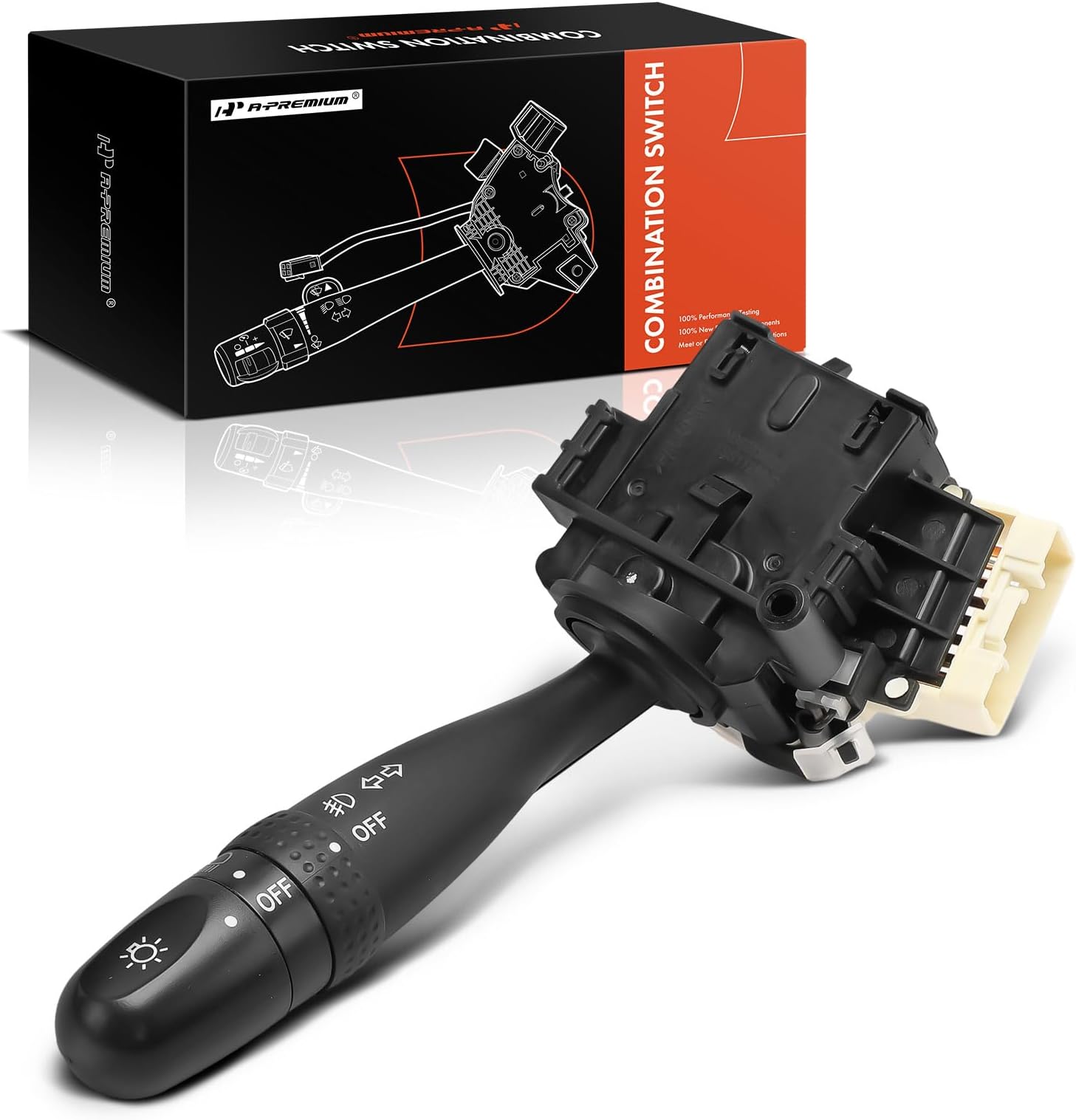 Amazon.com: A-Premium Turn Signal Switch, Headlight Dimmer Fog Light Multifunction Switch Lever ...