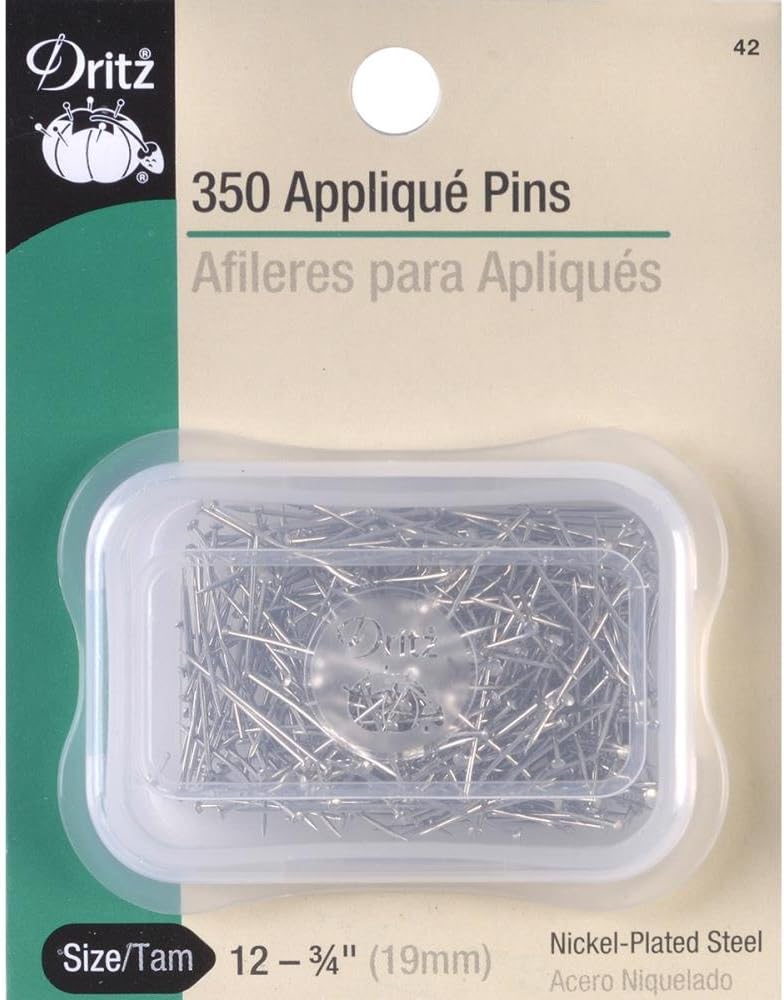 Amazon.com: Dritz 21 Satin Pins, Extra Long, 1-5/16-Inch (300-Count ...