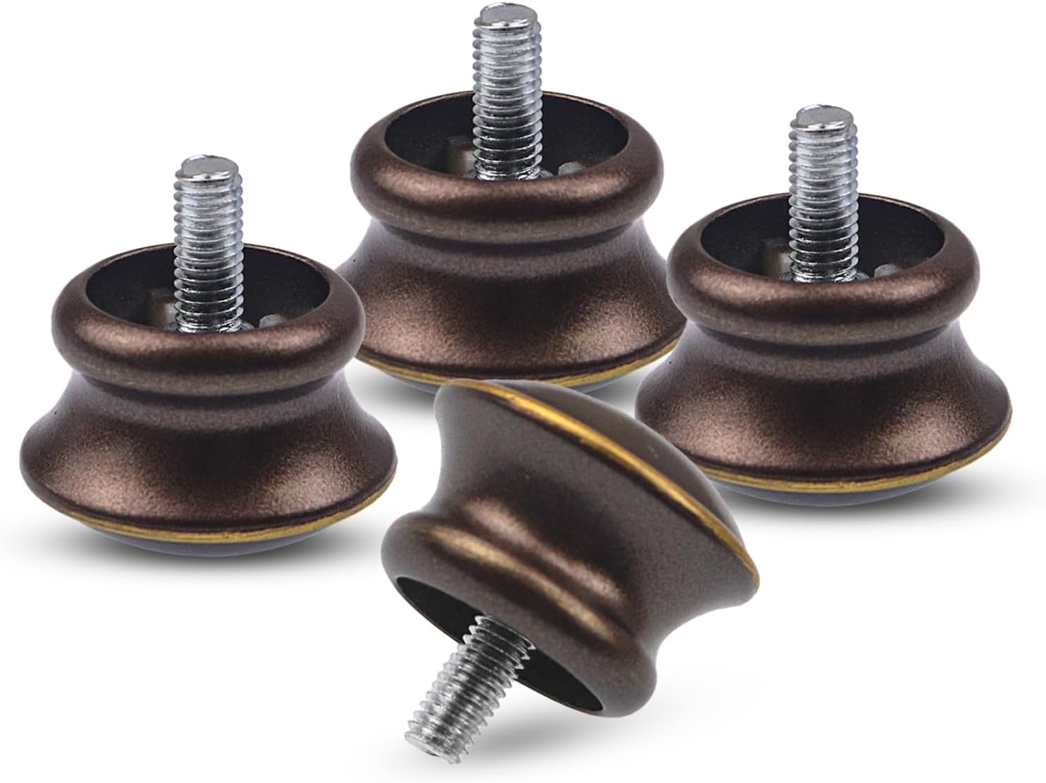 Amazon.com: LLHQAMT Curtain Rod Ends, Curtain Rod Fins Ends are Sturdy ...