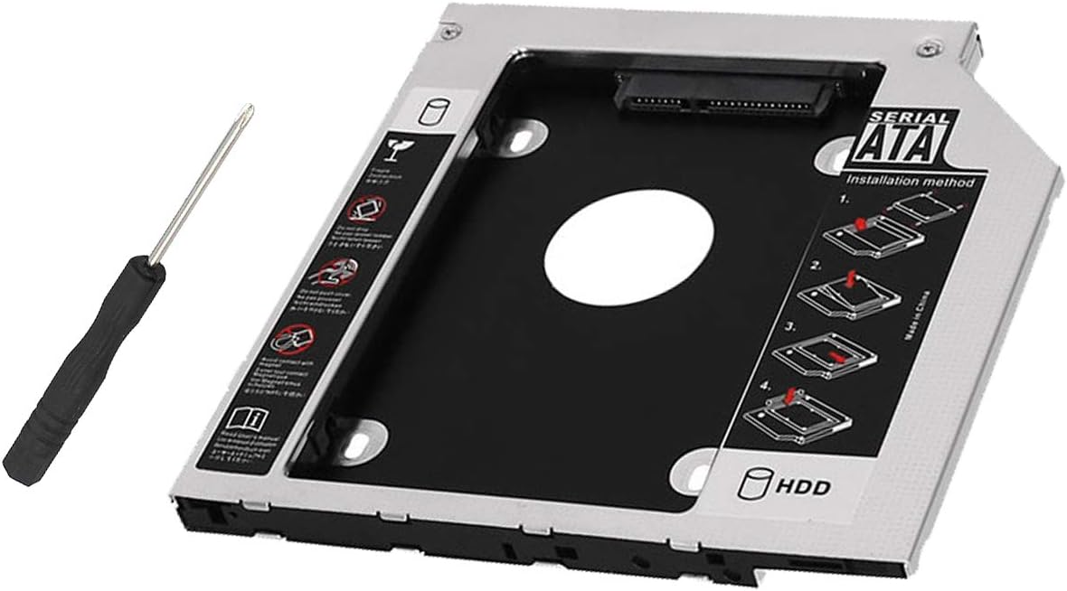 Amazon.com: Padarsey 2nd HDD SSD Hard Drive Caddy Tray Replacement for ...