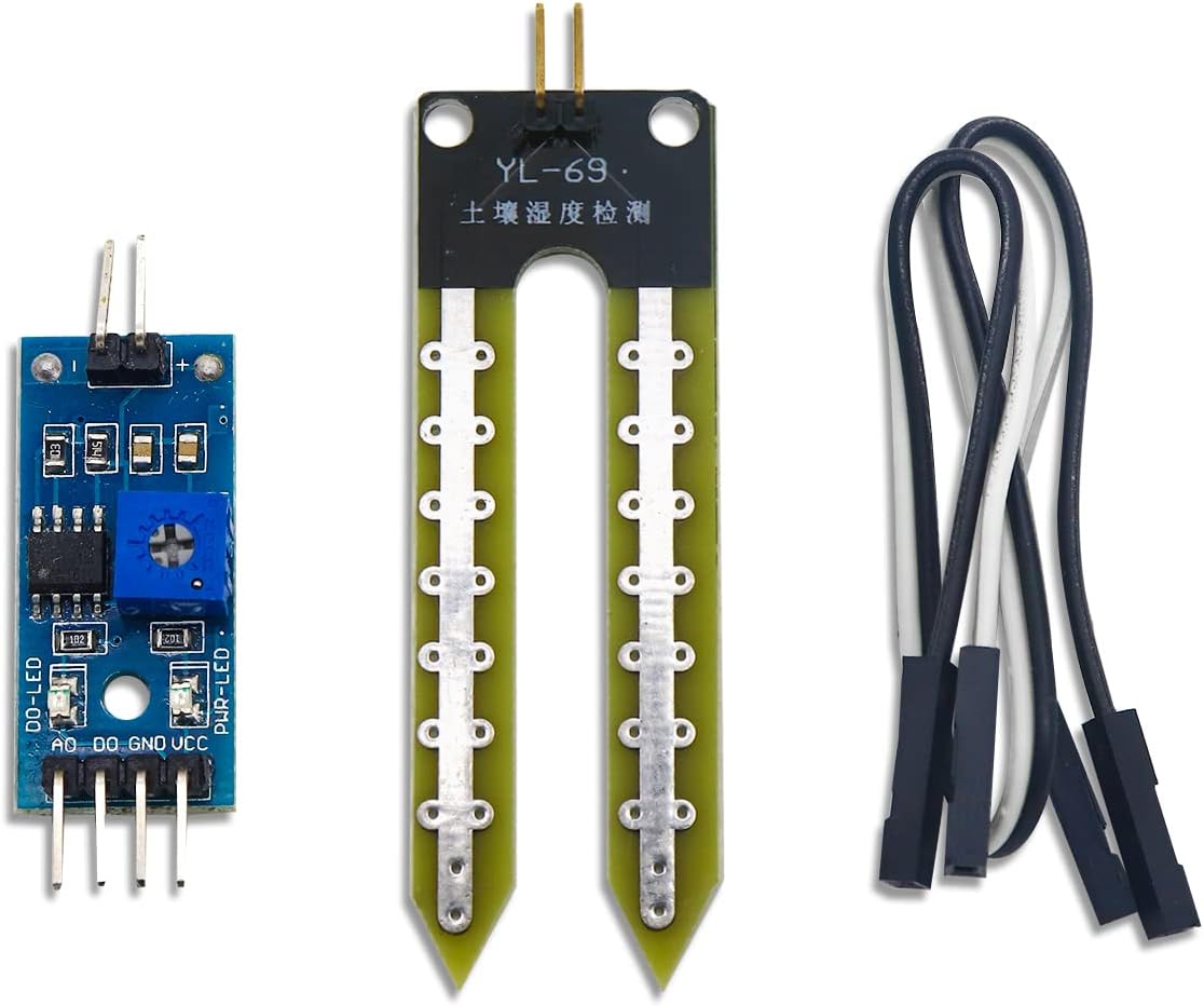 Electronic Spices Soil Hygrometer Humidity Detection Moisture Sensor for development board ...