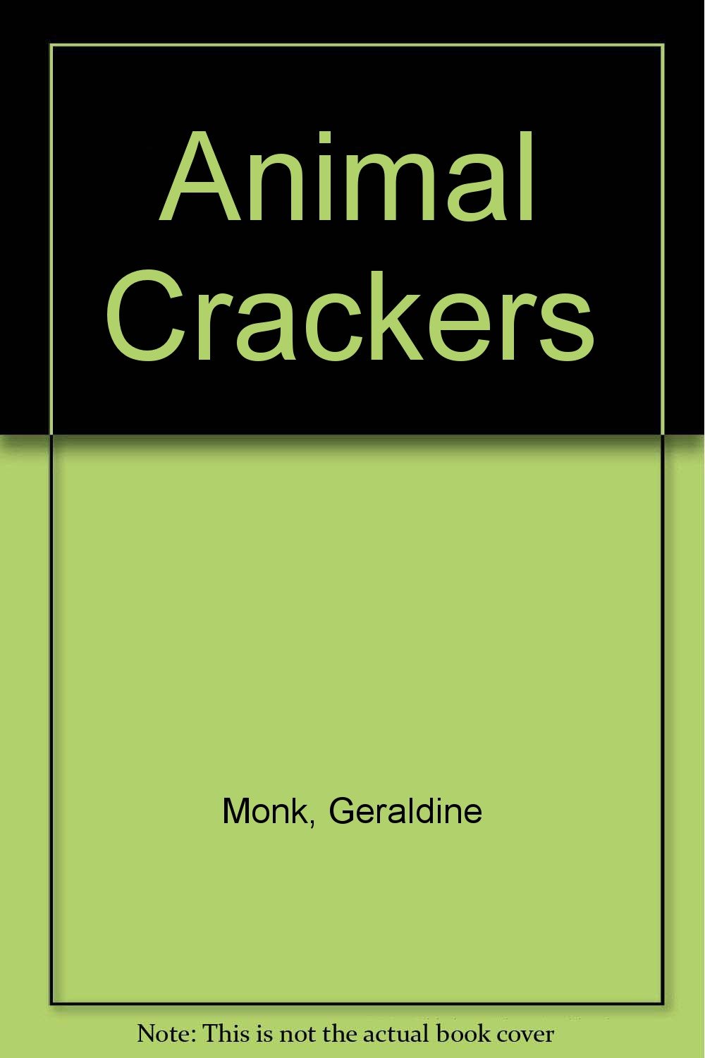 Buy Animal Crackers Book Online at Low Prices in India | Animal ...