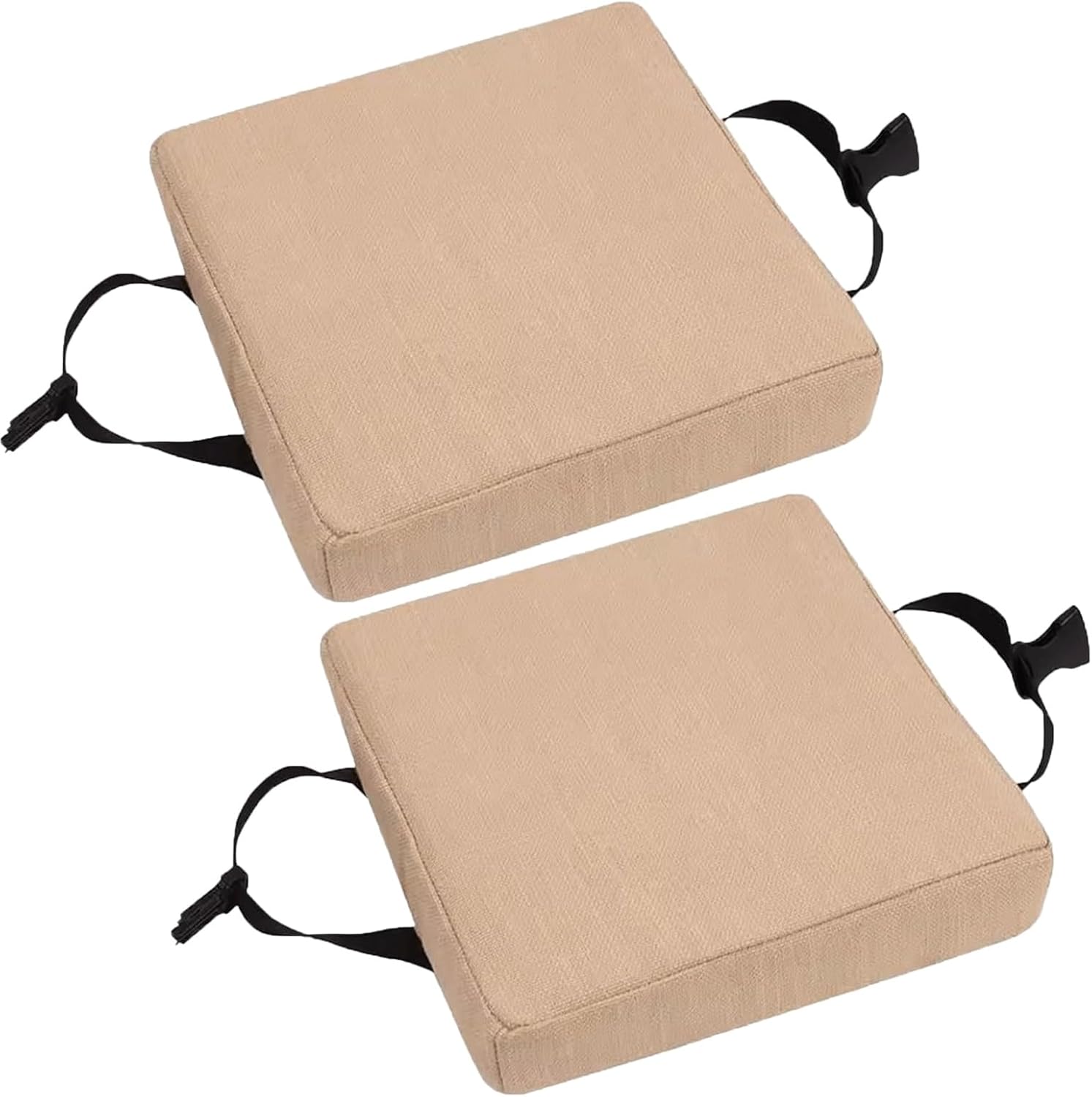Amazon.com: Stool Cushion Square Set of 2 for Bar Stool 14x14/15*15/12* ...