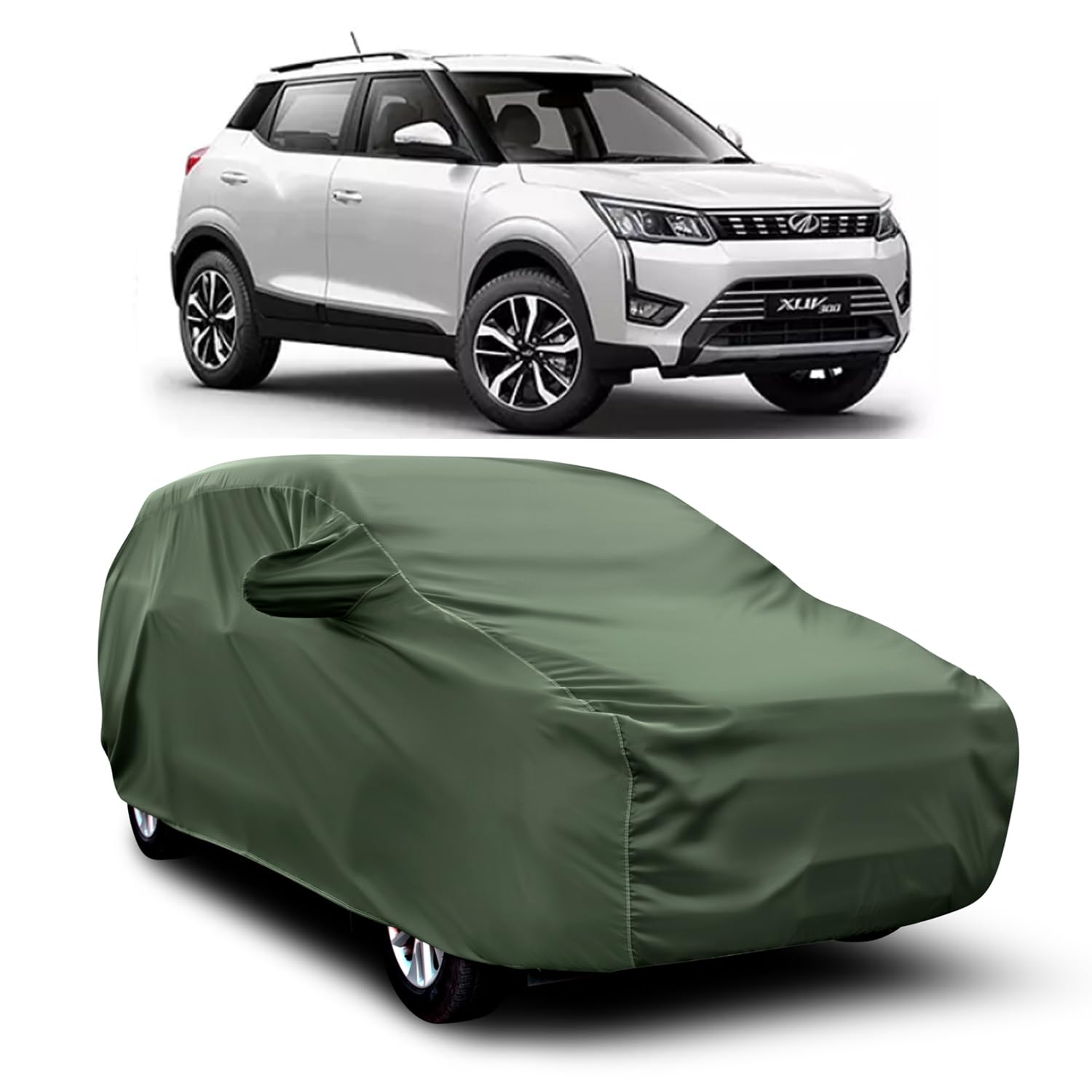 SXAWG Car Cover for Mahindra XUV 300 W8 Opt Diesel Water Proof - Dust ...