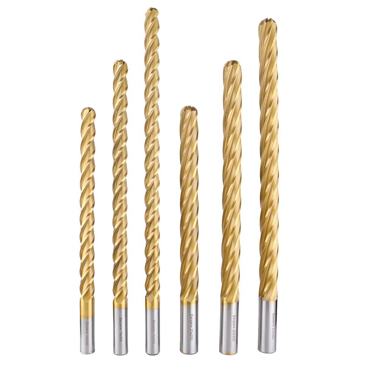 Escpere CNC Router Bits for Foam for EVA EPS Styrofoam Cutting Long 2D ...